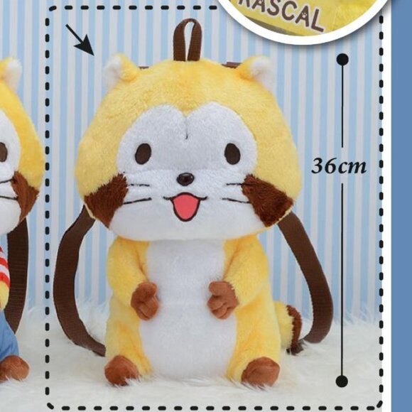 Sega | Accessories | New Sega Rascal The Raccoon Premium Plush Backpack ...